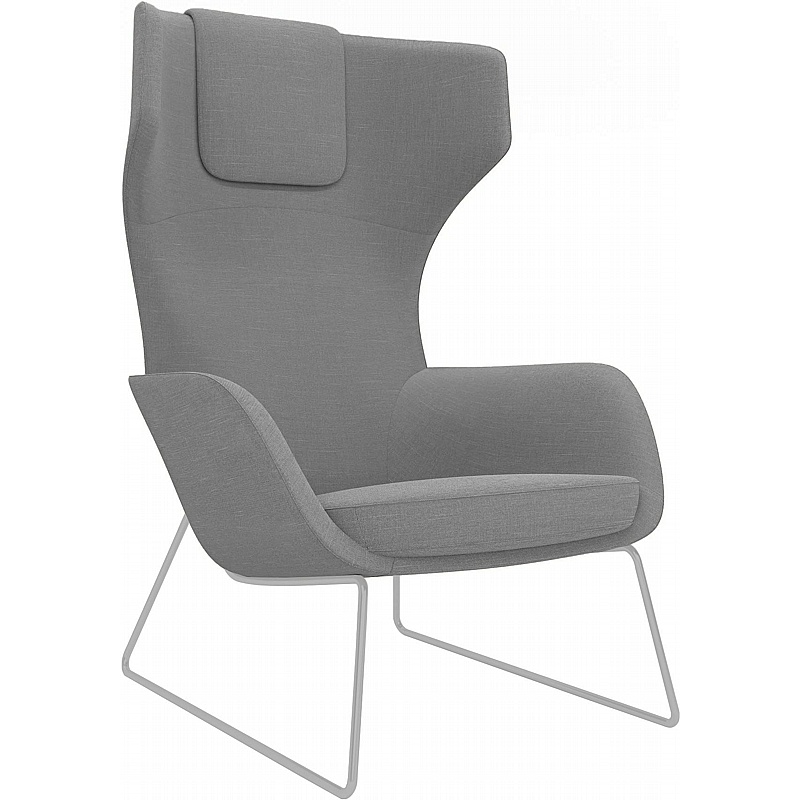 Toro High Back Sled Base Lounge and Breakout Chairs from our Reception ...