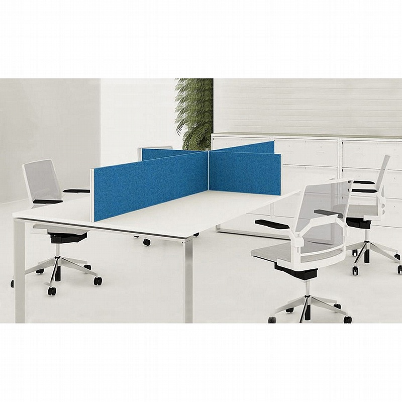 Vienna Rectangular Pinnable Desktop Partition Screens from our Office ...