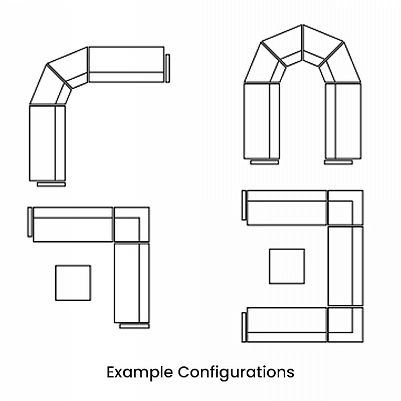 Fifteen High Back Modular Reception Seating from our Reception Seating ...