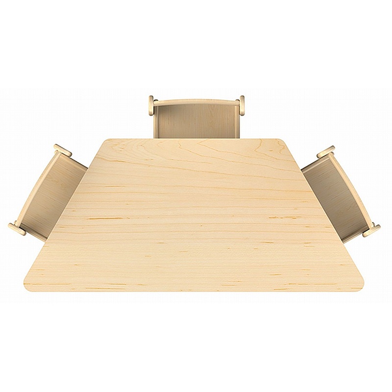 Teeny Tots Trapezoidal Tables from our Tables and Chairs range.