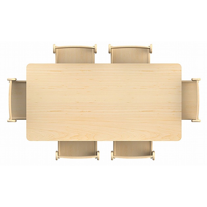 Teeny Tots Height Adjustable Rectangular Tables from our Tables and ...