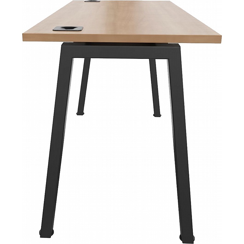 Linnea Shallow A-Frame Rectangular Starter Bench Desks from our Bench ...