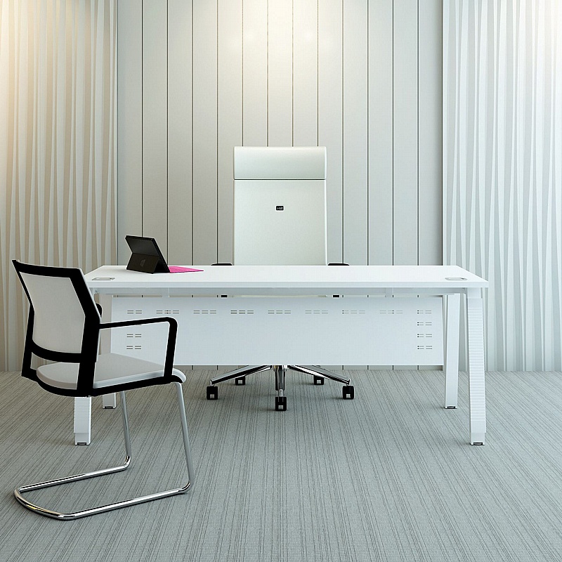 Linnea Deep A-Frame Rectangular Starter Bench Desks from our Bench ...