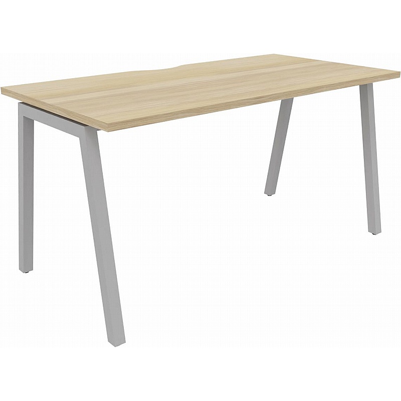 Linux II A-Frame Rectangular Bench Desks from our Bench Desks range.