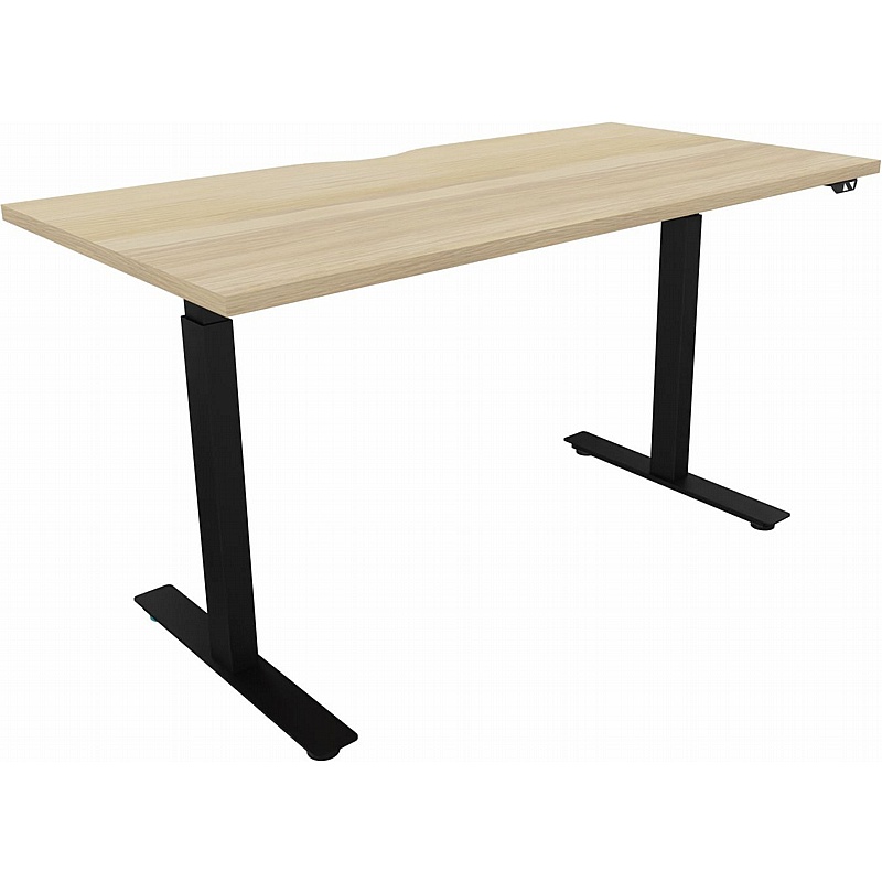 Linux II Electric Height Adjustable Office Desks from our Sit-Stand ...