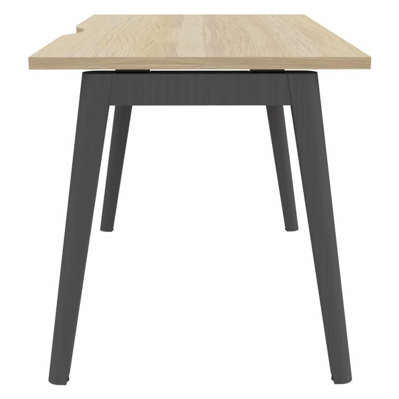 Linux II Scandi A-Frame Rectangular Bench Desks from our Bench Desks range.