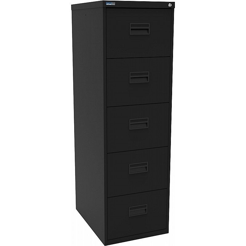 Silverline 5 Drawer Metal Filing Cabinet from our Filing Cabinets range.