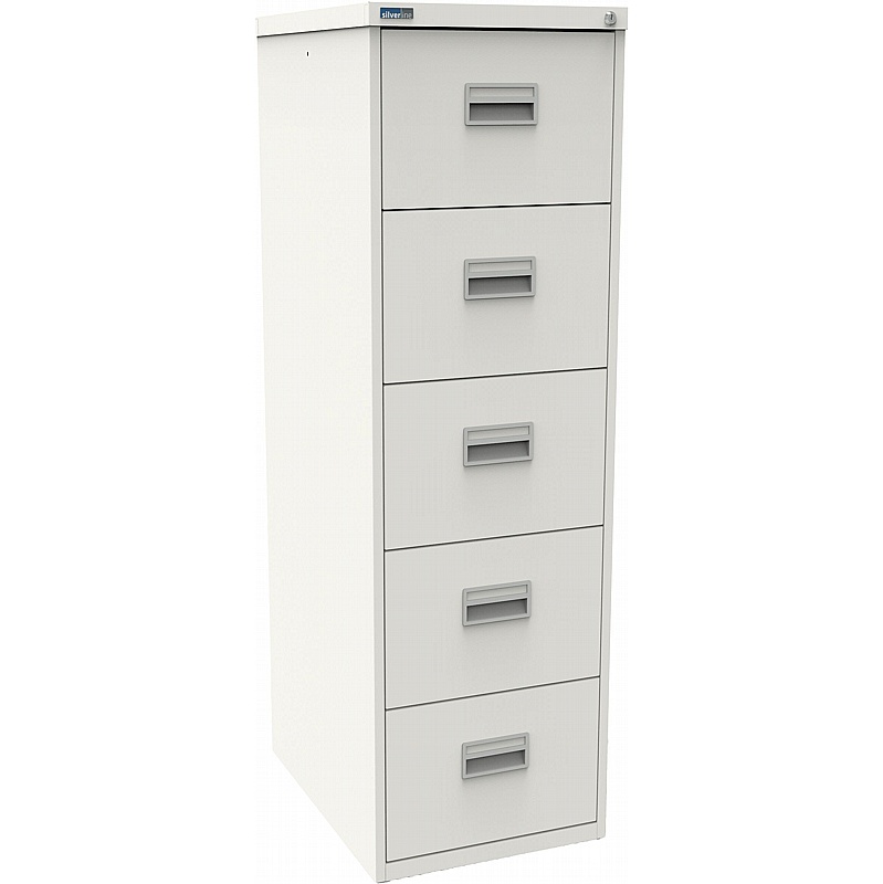 Silverline 5 Drawer Metal Filing Cabinet from our Filing Cabinets range.