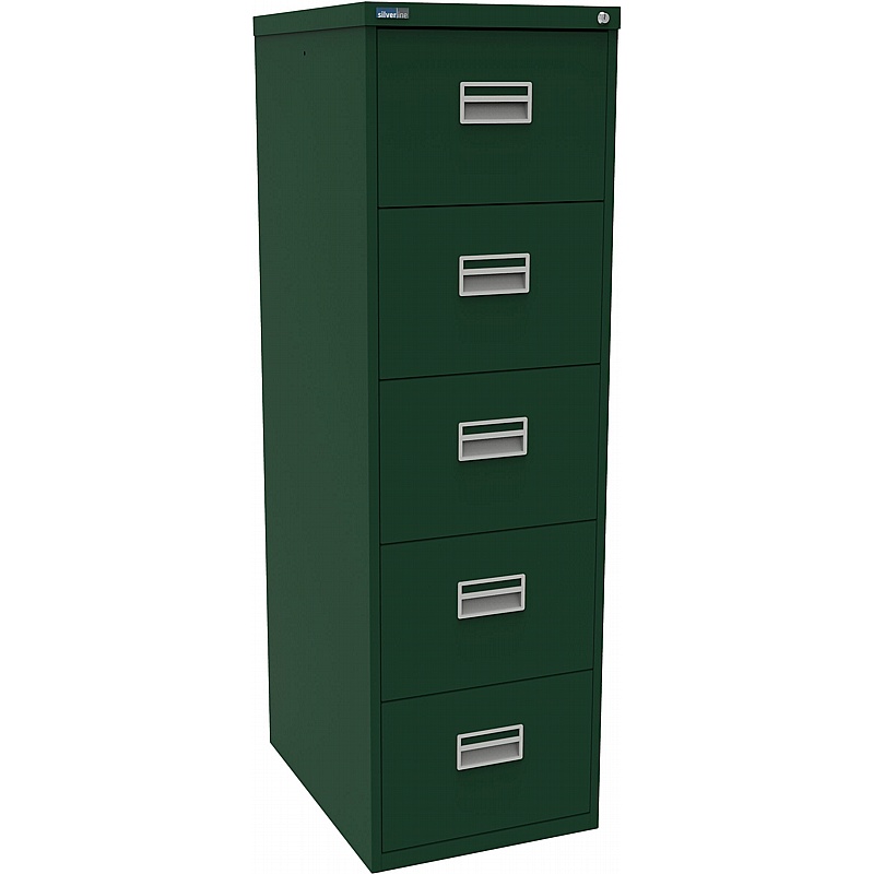 Silverline 5 Drawer Metal Filing Cabinet from our Filing Cabinets range.