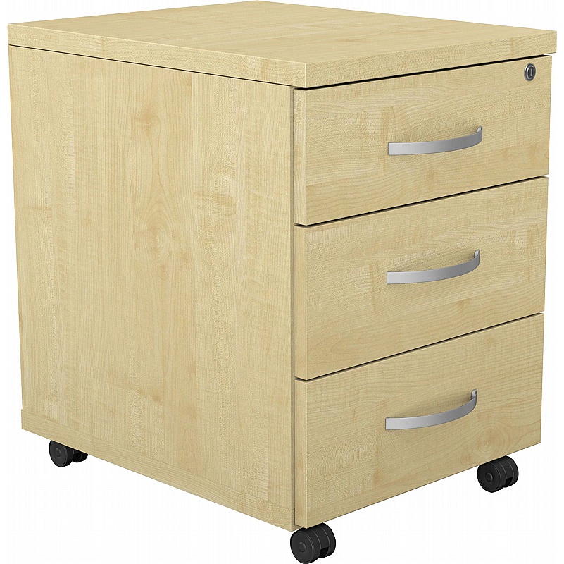 SmartLine Low Mobile Under Desk Pedestals from our Office Drawers range.