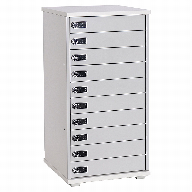 LapCabby Lyte 10H Multi Door Horizontal Laptop Charging and Storage ...