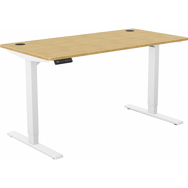 SmartLine Bamboo Sit Stand Office Desks from our Sit-Stand Desks range.