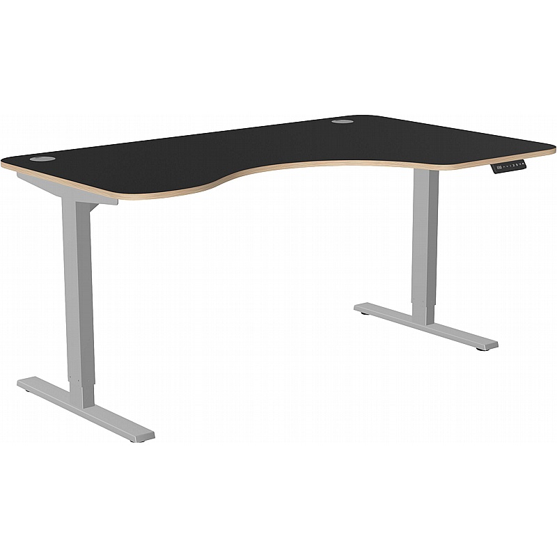SmartLine Ergonomic Radial Sit Stand Office Desks from our Sit-Stand ...