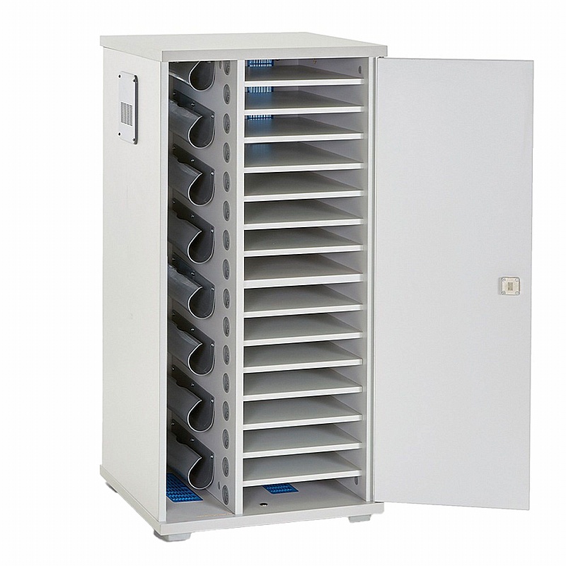 LapCabby Lyte 16H Single Door Horizontal Laptop Charging and Storage ...