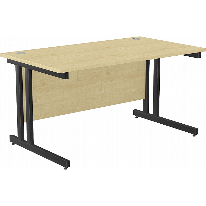 SmartLine Twin Upright Rectangular Office Desk from our Rectangular Desks range.