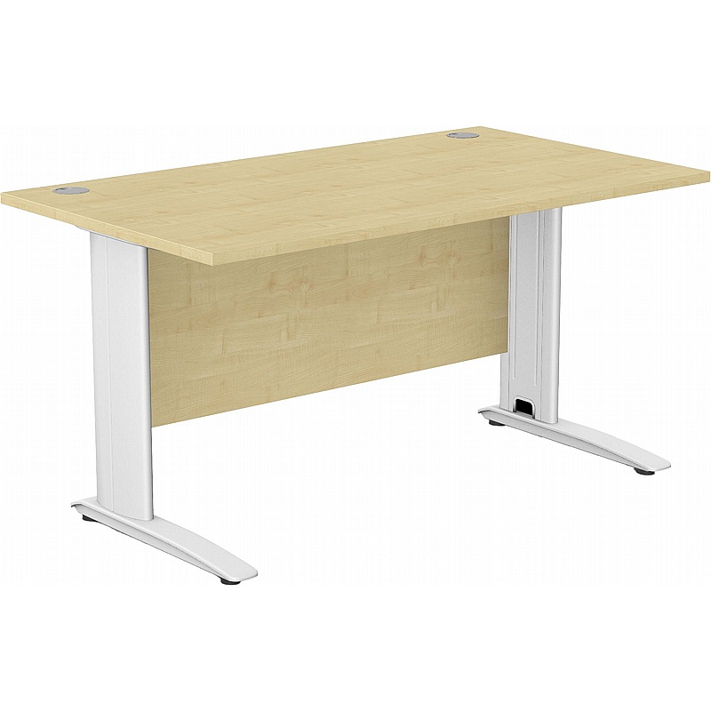 SmartLine Rectangular Cable Managed Office Desks from our Rectangular ...