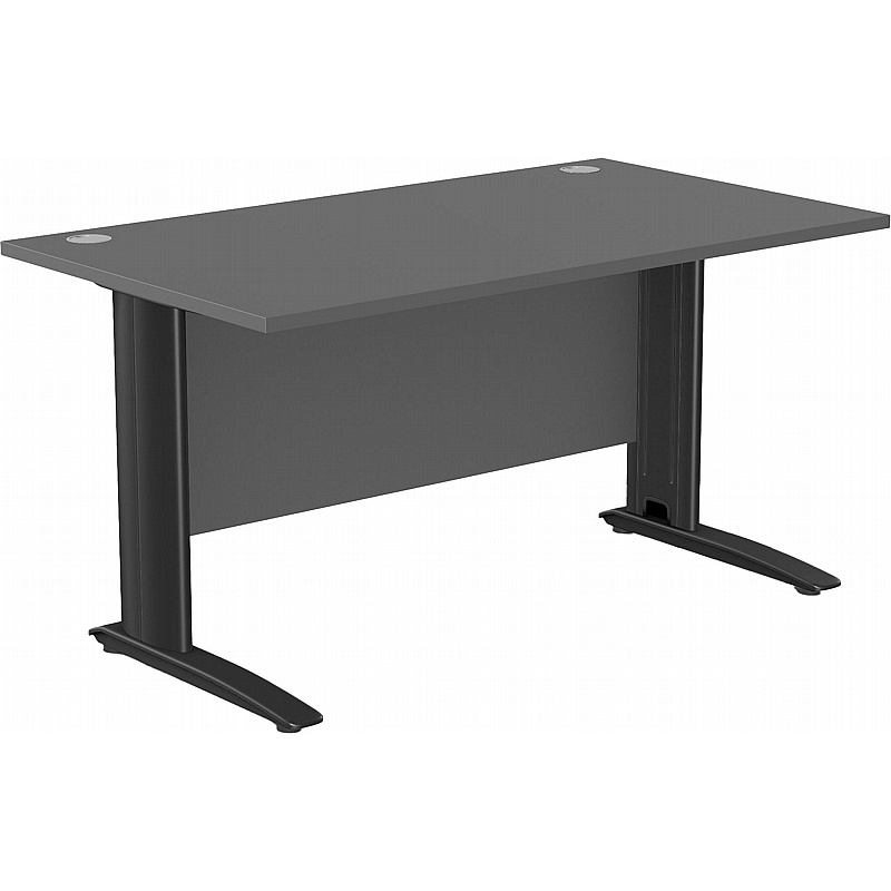 SmartLine Rectangular Cable Managed Office Desks from our Rectangular ...