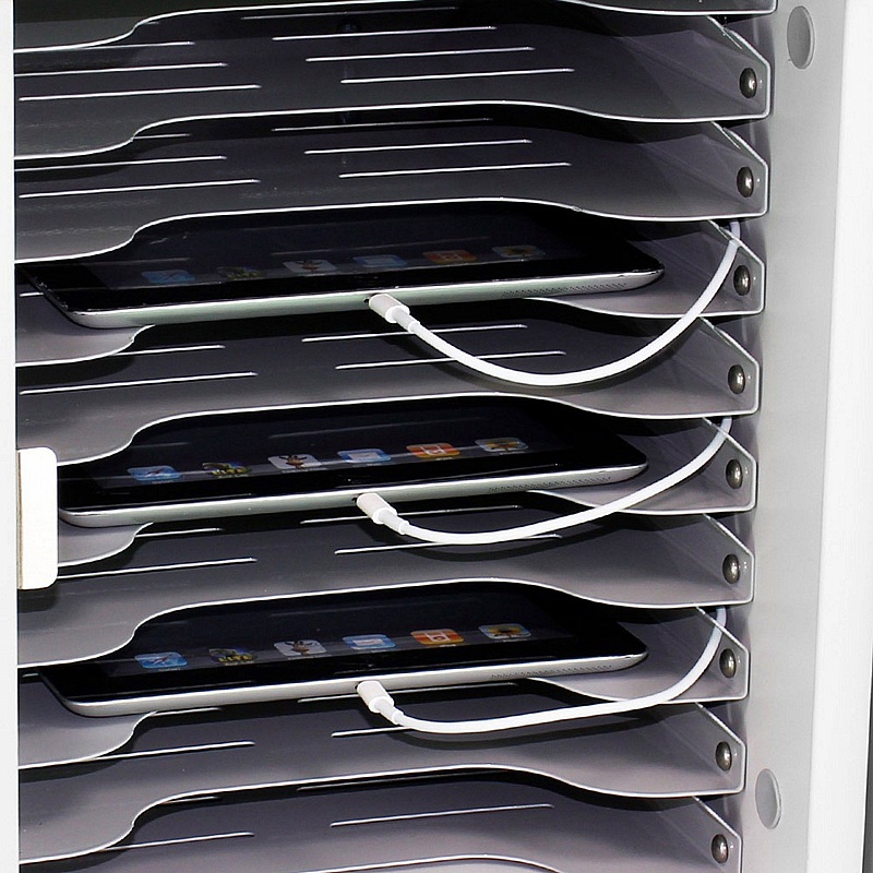 LapCabby Lyte 10H Single Door Tablet Charging and Storage Cabinet from ...