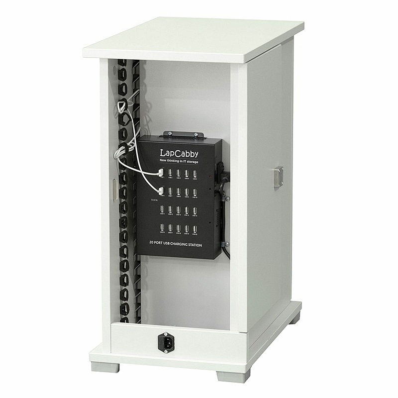LapCabby Lyte 20H Single Door Tablet Charging and Storage Cabinet from ...