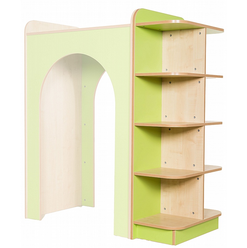 KubbyClass D-End Cap Library Bookcases from our Library Storage ...