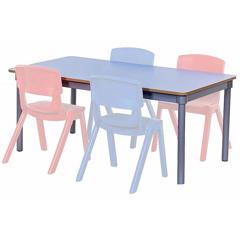 KubbyClass Rectangular School Tables from our Classroom Tables / Desks ...