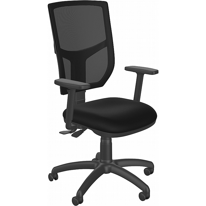 Ohara 2-Lever Mesh Back Operator Chairs from our Mesh Office Chairs range.