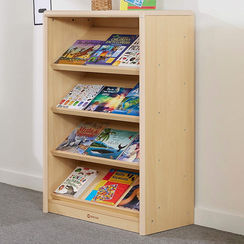 Wisdom Elegant Sloping Nursery and Library Bookcase from our Library ...
