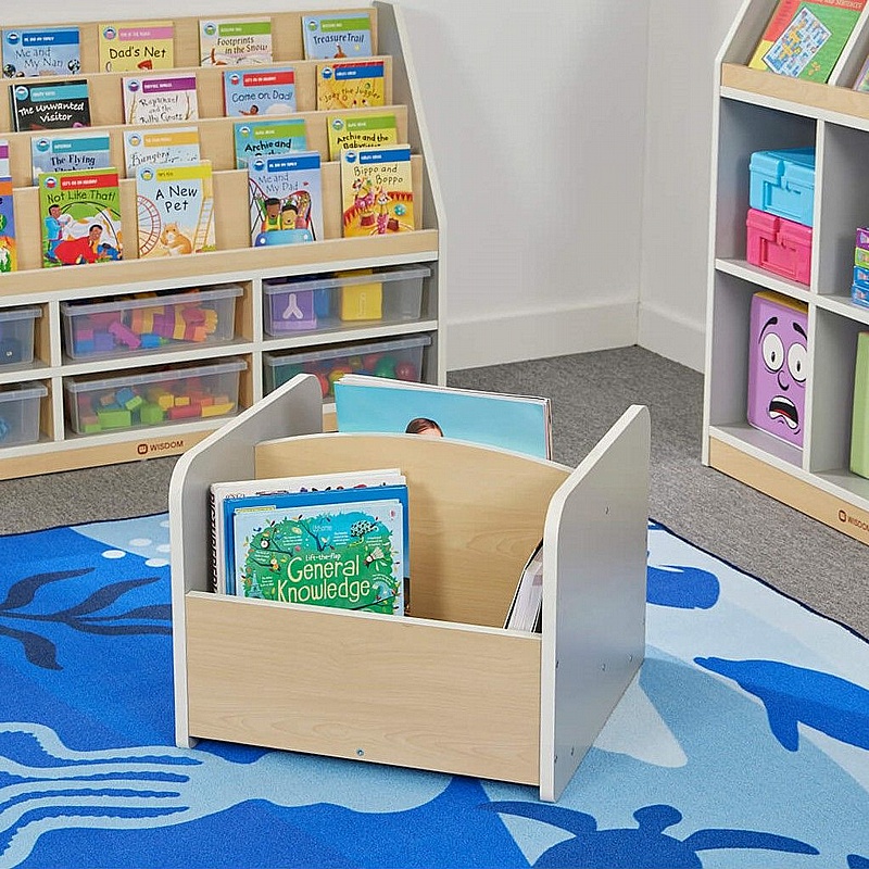 Modern Thrifty Mobile Kinderbox Book Storage from our Kinderbox / Bin ...
