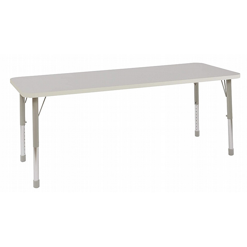 Modern Thrifty Height Adjustable Rectangular Tables from our Classroom Tables / Desks range.