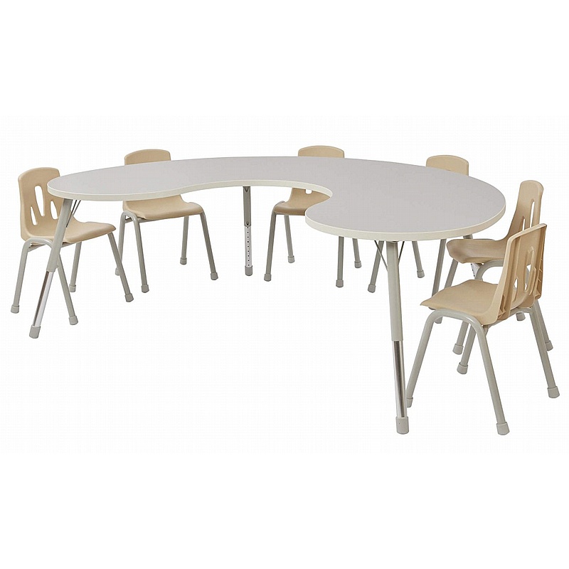 Modern Thrifty Height Adjustable Group Tables from our Classroom Tables ...