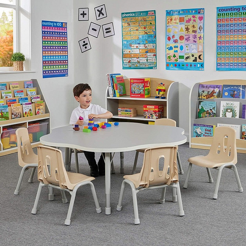 Modern Thrifty Height Adjustable Flower Tables from our Classroom ...