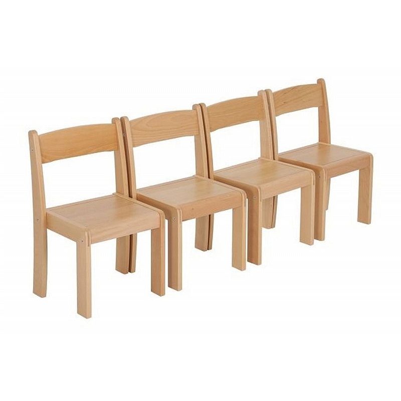Zona Beechwood Nursery and Pre School Chairs - Pack of 4 from our ...
