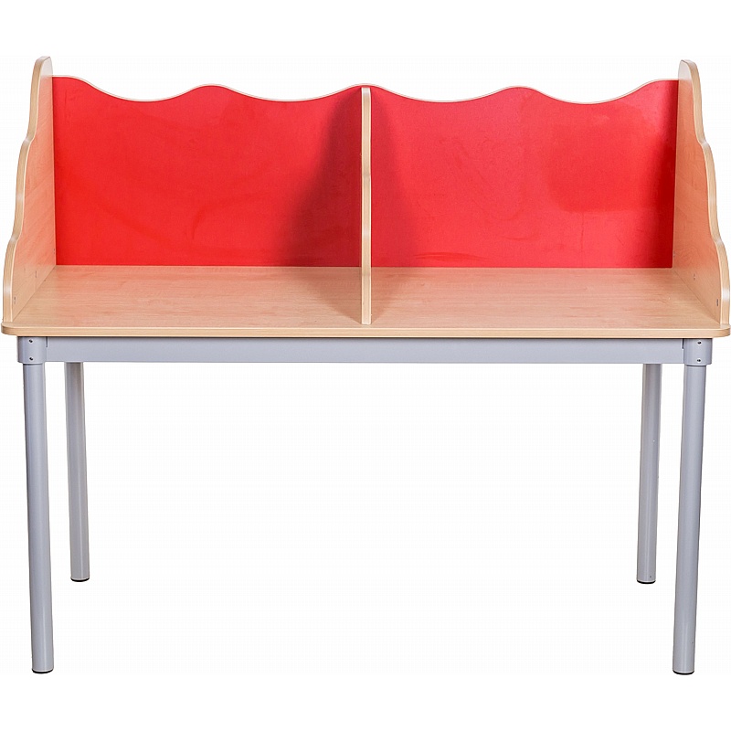 Campus Wave Double Study Carrels from our Study Carrels range.