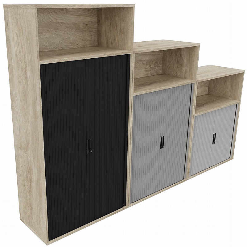 Unified Combination Tambour Office Cupboards from our Office Cupboards ...