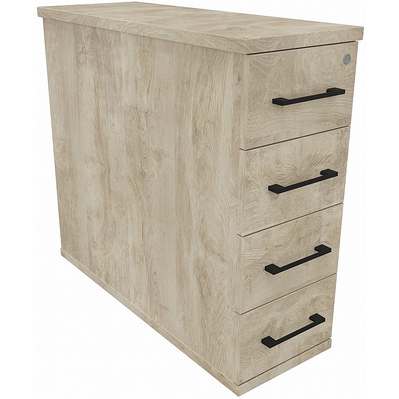 Unified Narrow Desk High Pedestals from our Office Drawers range.