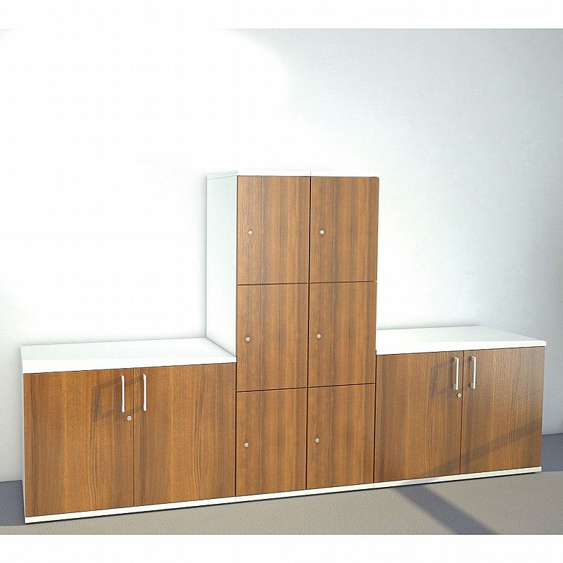 Unified Duo Wooden Office Lockers from our Lockers range.