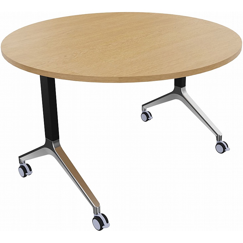 Boss Design Deploy Circular Meeting and Breakout Flip Top Tables from ...