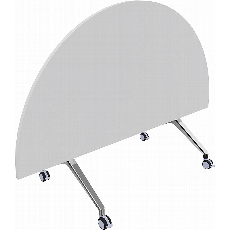 Boss Design Deploy Semi-Circular Meeting and Breakout Flip Top Tables ...