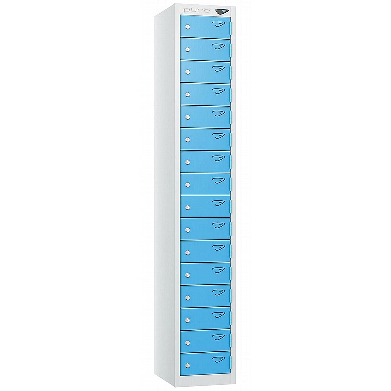 Pure Antibacterial 16 Door Personal Effects Locker with Cam Lock from ...