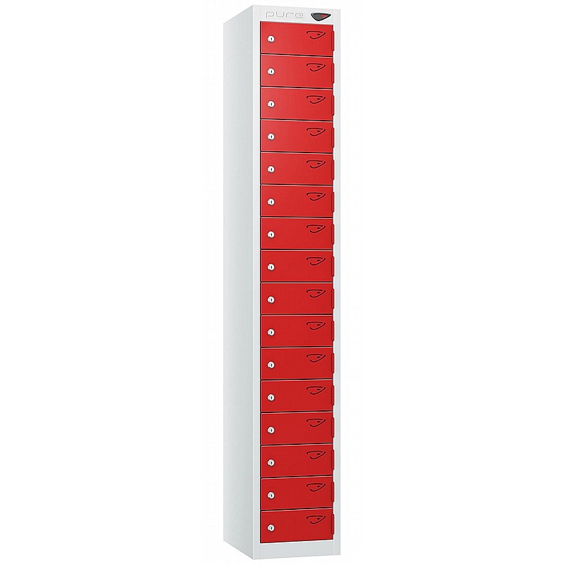 Pure Antibacterial 16 Door Personal Effects Locker with Cam Lock from ...