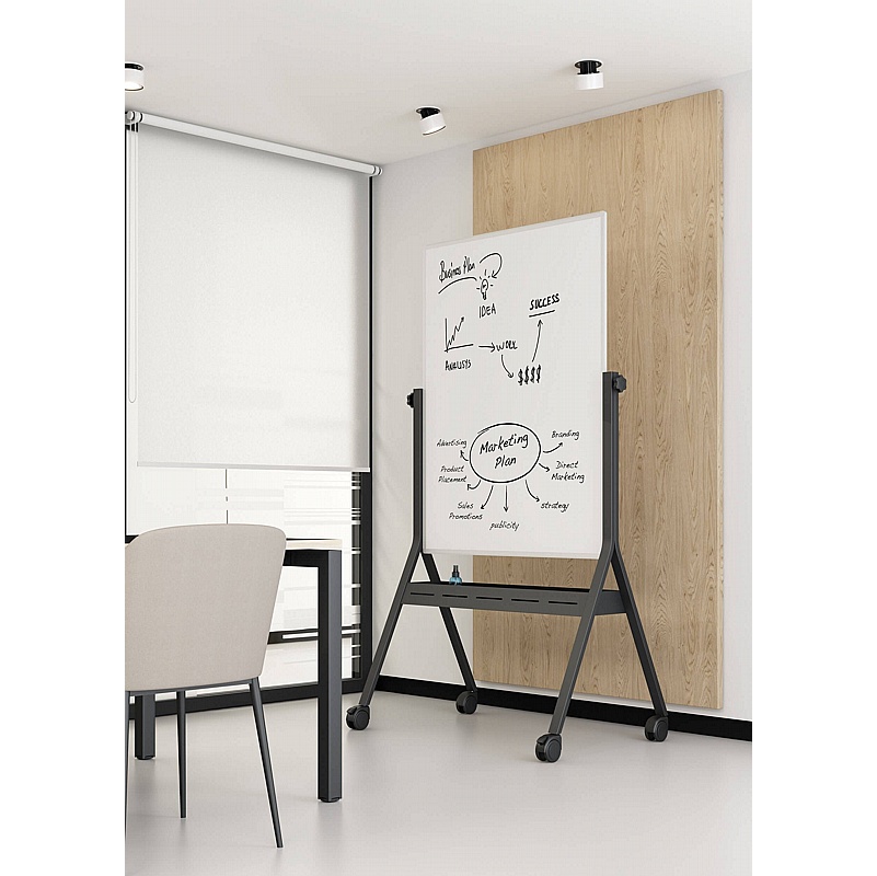 Elite Mobile Swivel Portrait Magnetic Whiteboards from our Whiteboards ...