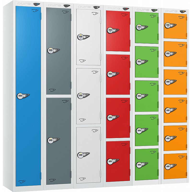 Pure Antibacterial Lockers with Manual Combination Lock from our ...