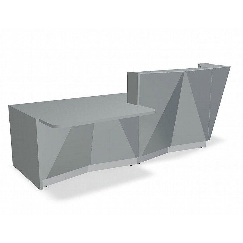 Alpa DDA Curve Glass Reception Desks from our Reception Desks range.