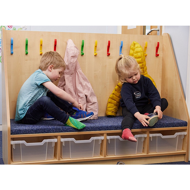 KubbyClass Early Years Nursery Cloakroom Bench from our Cloakroom ...
