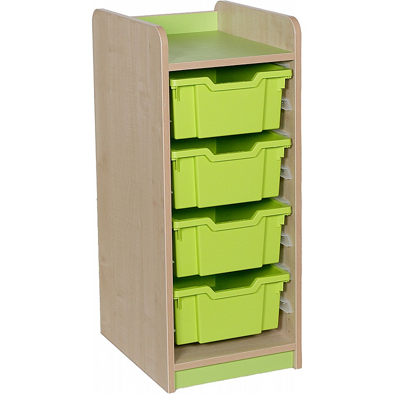 KubbyClass Library Single Column Combination Tray Storage Unit from our ...