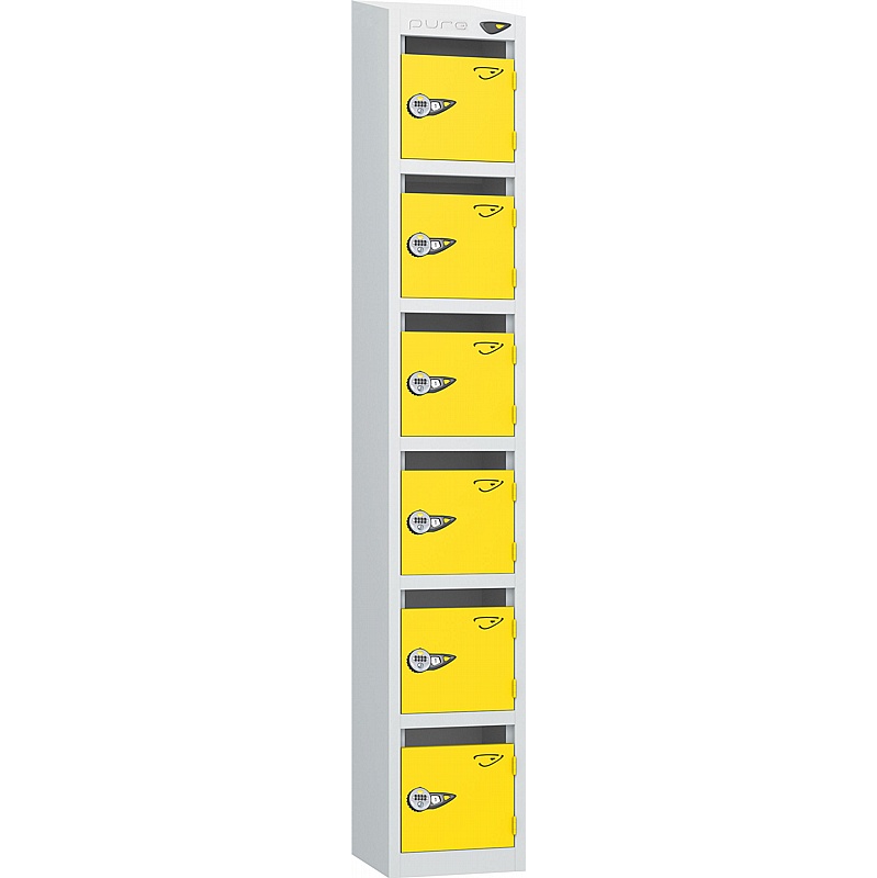 Pure Antibacterial Sloping Top Post Lockers with Manual Combination ...