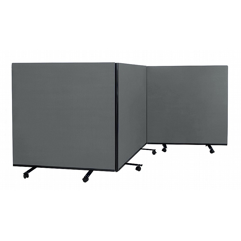 Division Fiesta Triple Mobile Partition Screens from our Panel Display ...