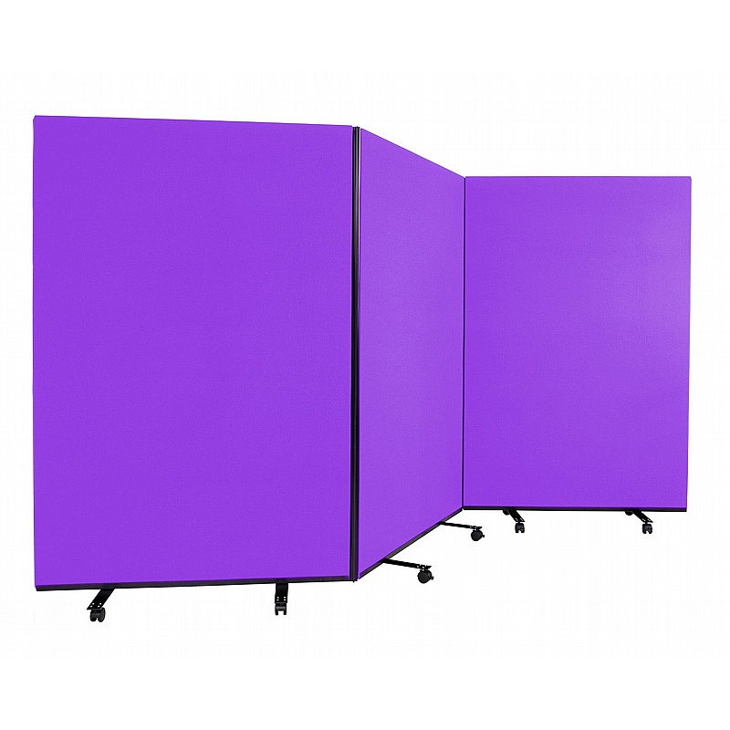 Division Fiesta Triple Mobile Partition Screens from our Panel Display ...