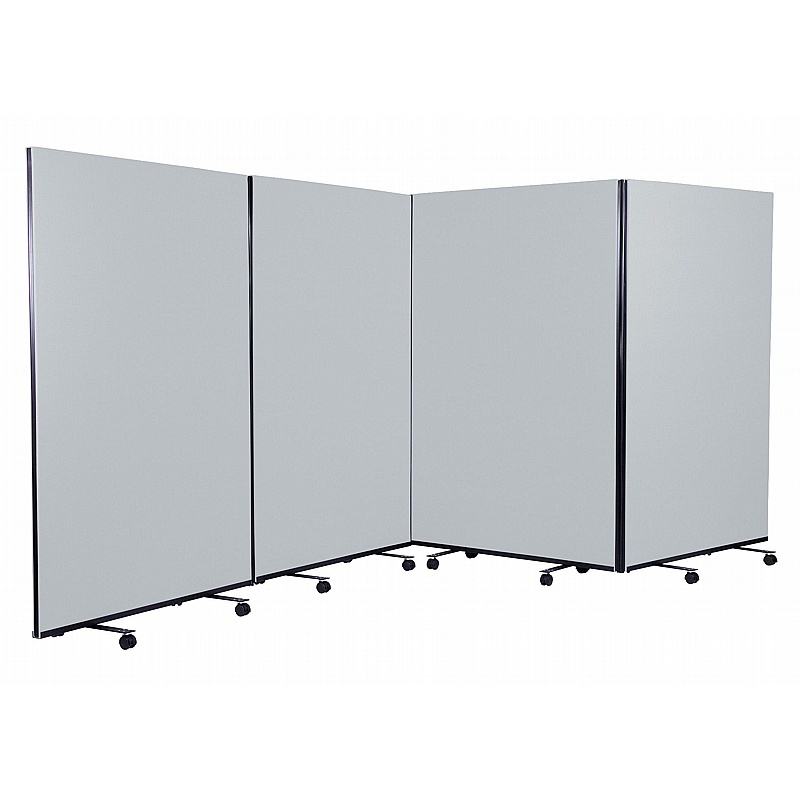 Division Woolmix 4 Panel Mobile Partition Screens from our Panel ...