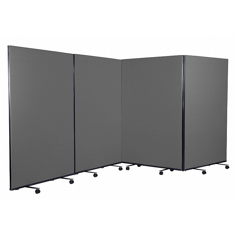 Division Fiesta 4 Panel Mobile Partition Screens from our Panel Display ...